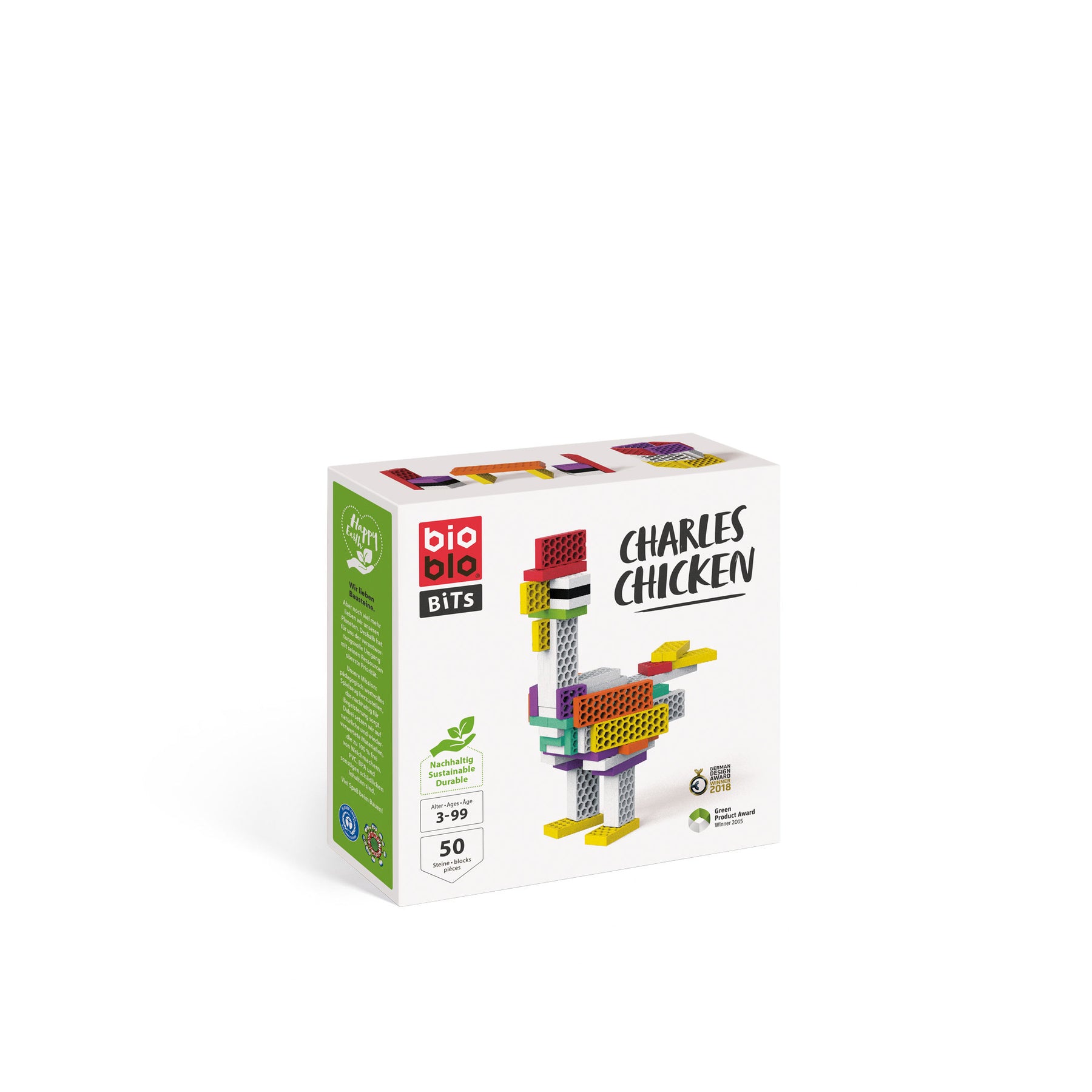 Charles Chicken with 50 blocks – Bioblo Webshop