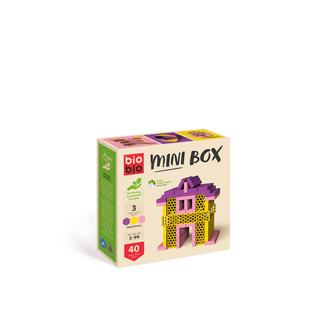 Mini Box "Sweet Home" mit 40 Bausteinen – Bioblo Webshop